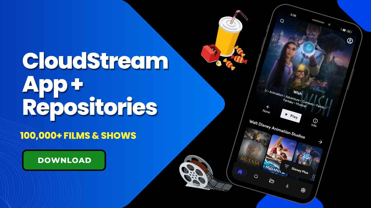 CloudStream APK v4.5.4 Download 2025 | 10+ Free Repositories